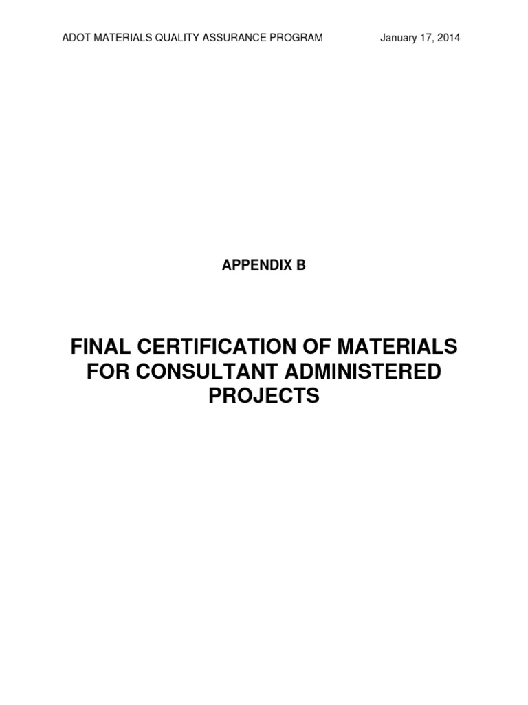 Appendix B | PDF | Technology & Engineering
