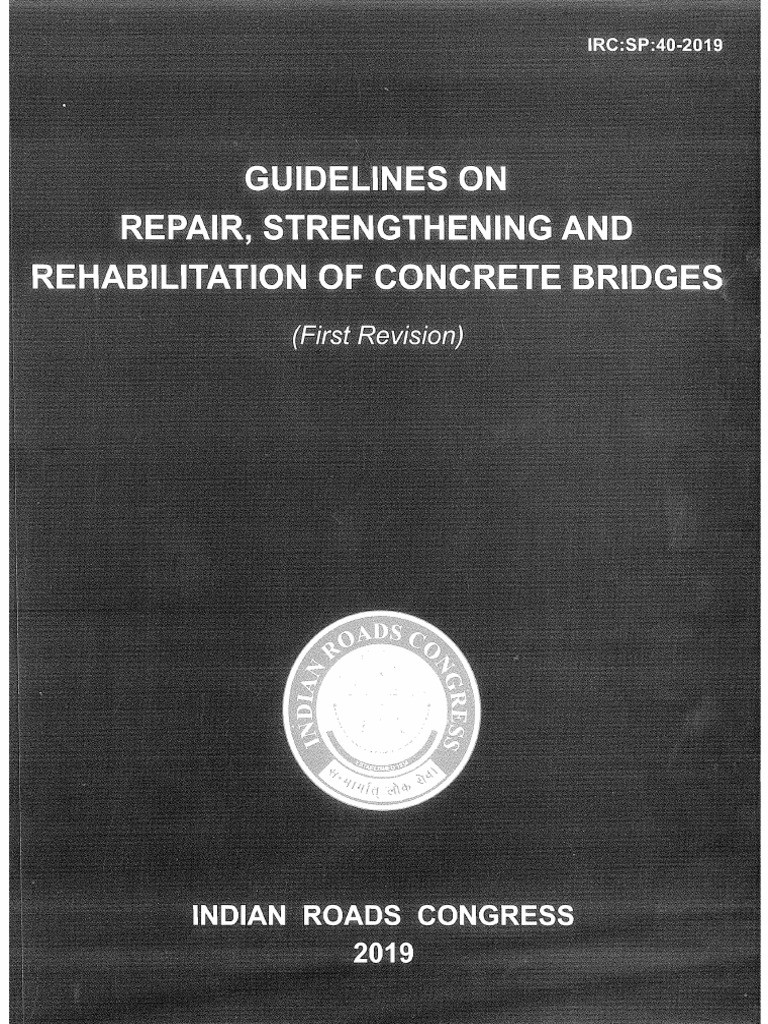Irc SP 40 2019 | PDF | Bridge | Concrete