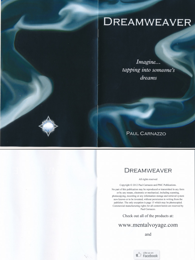 Dreamweaver by Paul Carnazzo | PDF