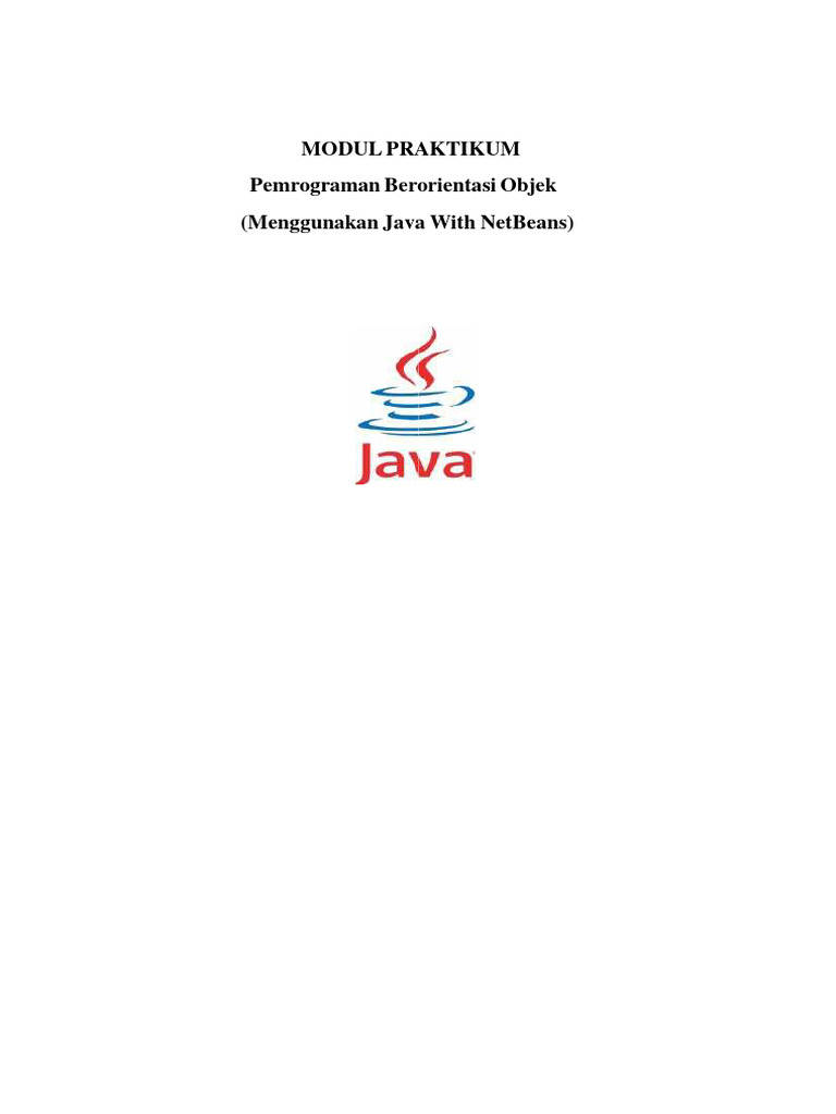 Modul Praktikum Java | PDF