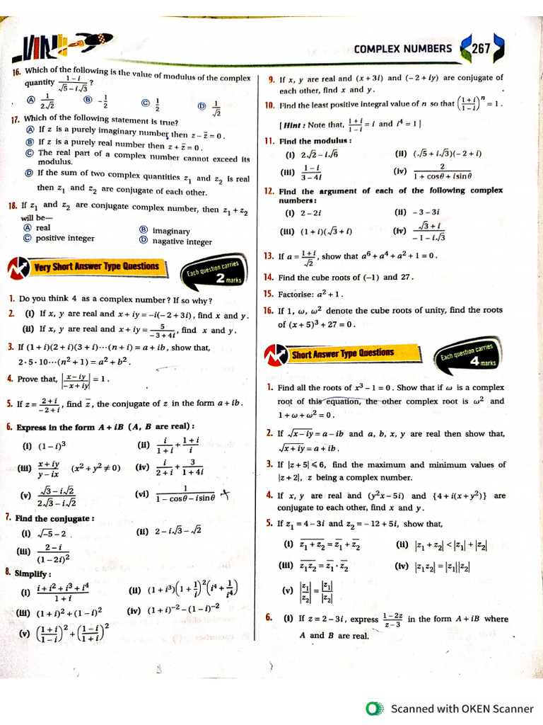 Complex Number | PDF