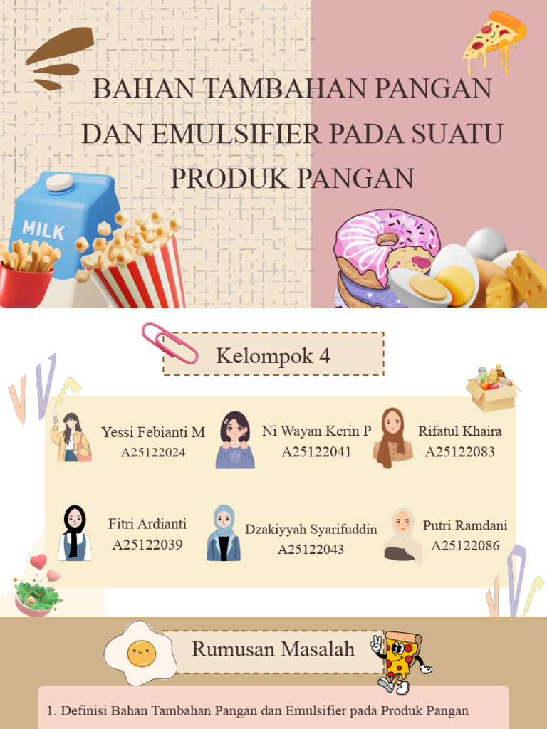 Kimia Pangan Kel 4 | PDF | Kesehatan Holistik