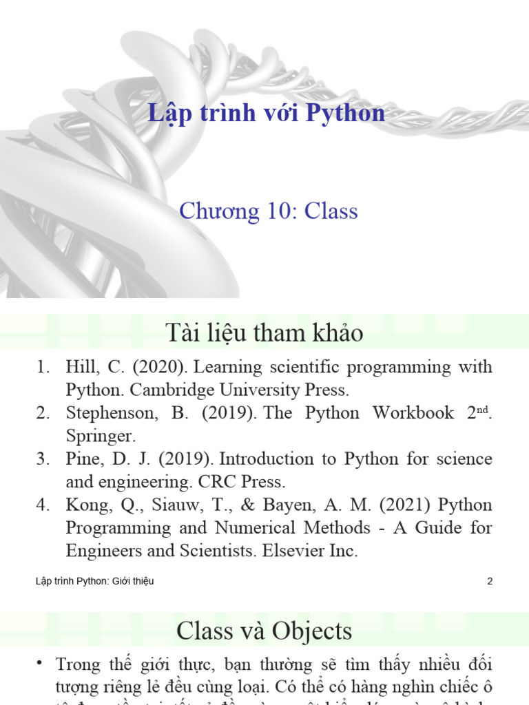 Python Ch10 Class | PDF Python Ch10 Class | PDF