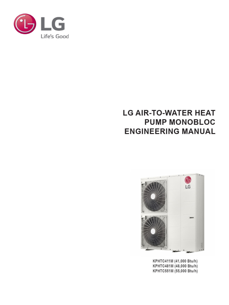 EM AWHP Monobloc | PDF | Air Conditioning
