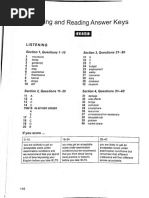 IELTS Reading Answer Keys | PDF
