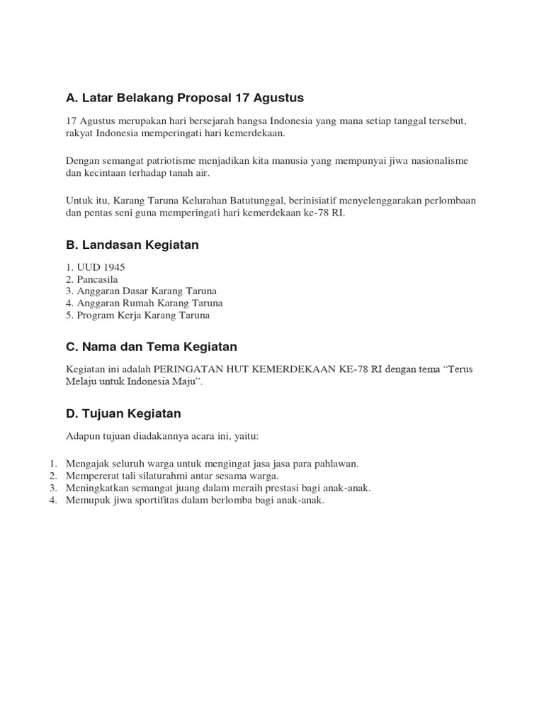 Proposal PHBN Dusun Mrasih | PDF | Perjalanan | Seni