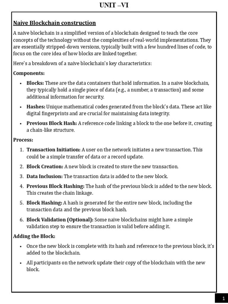 Unit 6 - BCT | PDF | Cryptocurrency | Computer Programming