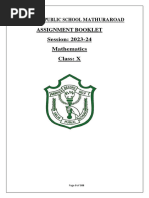 Toughest Class 10 Maths Questions | PDF | Area | Square Root