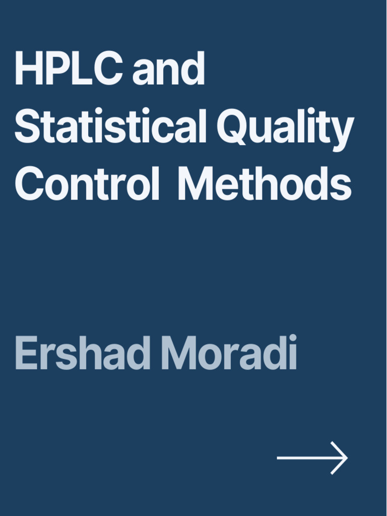 HPLC and Statistical Quality Control Methods | PDF | Computers | Technology & Engineering