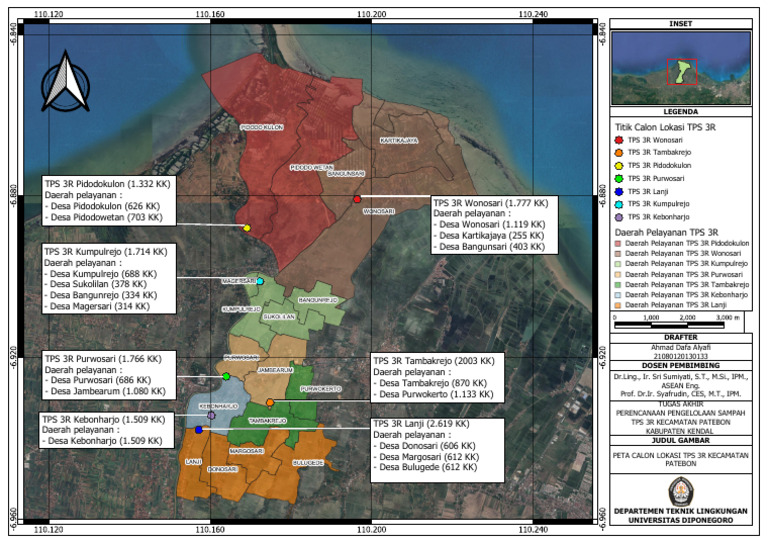 Peta Calon Lokasi TPS 3R 2 | PDF