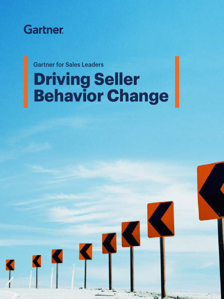 Driving Seller Behavior Change | PDF | Performance Indicator | Sales