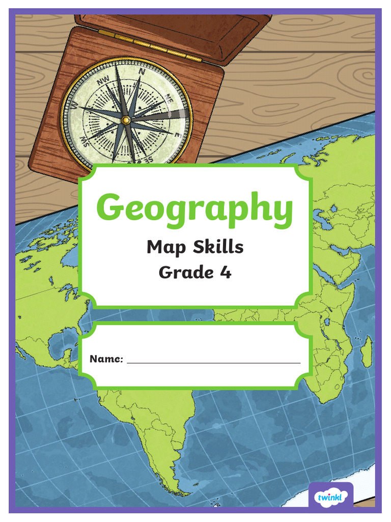 Grade 4 Geography Map Skills Booklet | PDF | Continent | South Africa