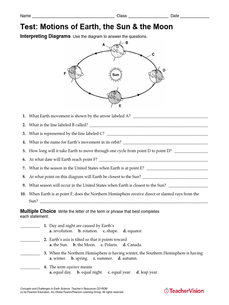 Grade 7 Earth Moon Sun | PDF | Moon | Apsis