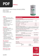 Energizer L91 Lithium AA Datasheet | PDF | Electricity | Electromagnetism