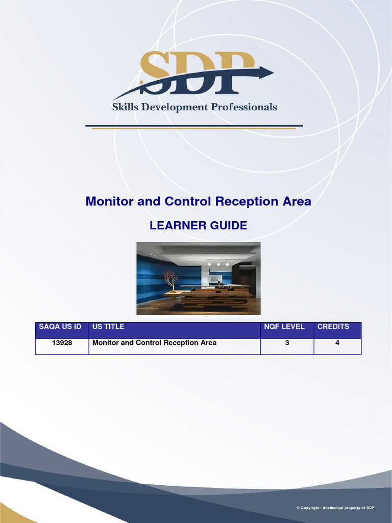 Monitor and Control Reception Area - LG - 2015 - SDP Logo | PDF | Mail