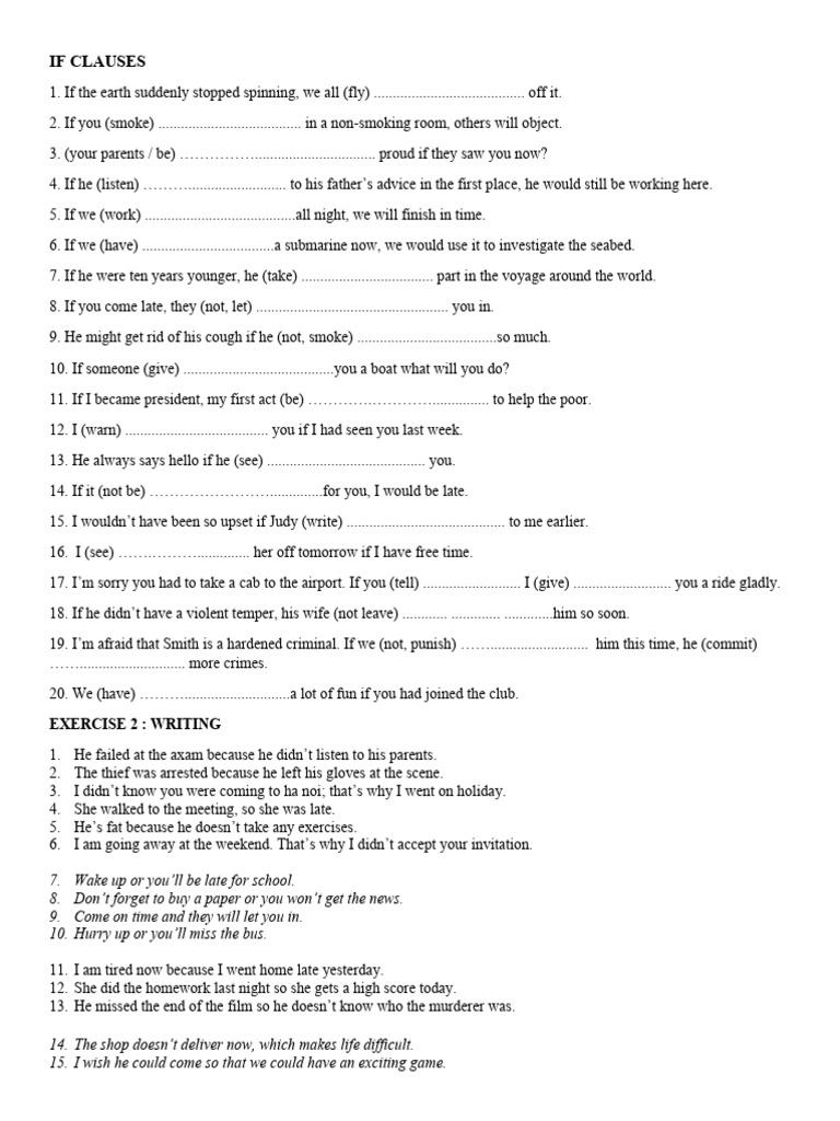 IF CLAUSES | PDF