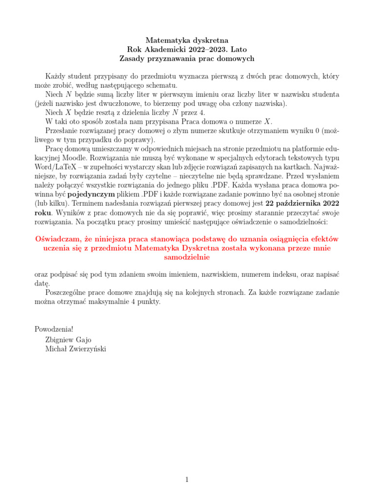 MD PD1 Zasady 22 23 Zima | PDF