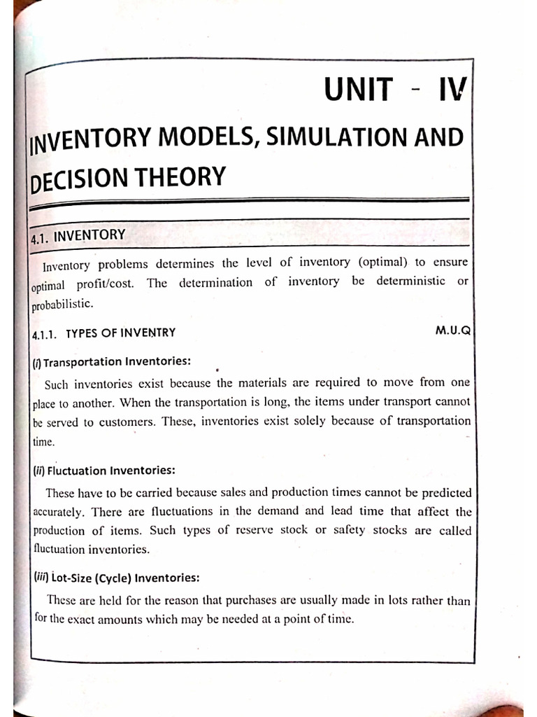 Chapter 4 Theory | PDF