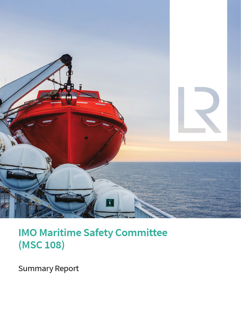 MSC 108 Summary Report | PDF