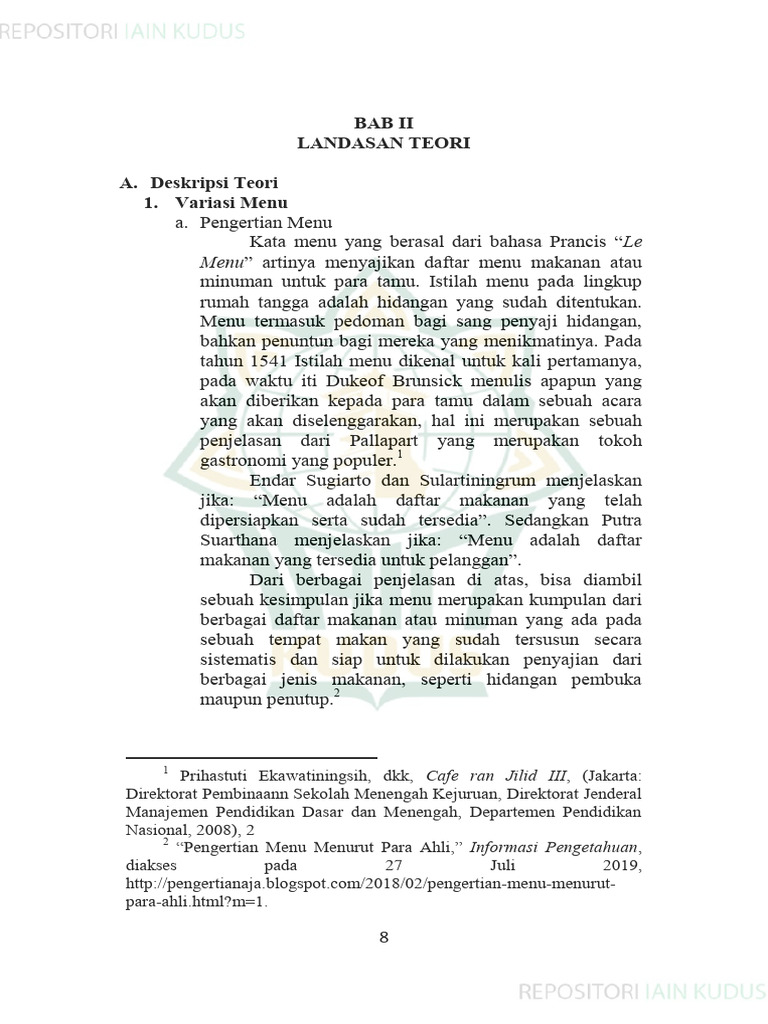 Arti dan Variasi Menu Makanan | PDF | Kesehatan Holistik