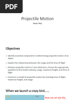Class 11th Projectile Motion | PDF