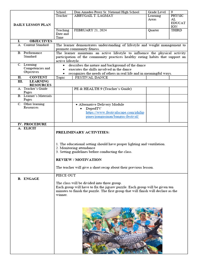 COT2-LESSON-PLAN | PDF | Learning | Teachers