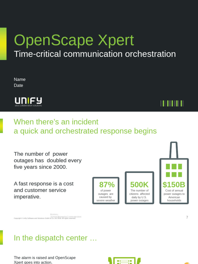 OpenScape Xpert V6 - Customer Presentation | PDF | Databases | Server ... OpenScape Xpert V6 - Customer Presentation | PDF | Databases | Server ...