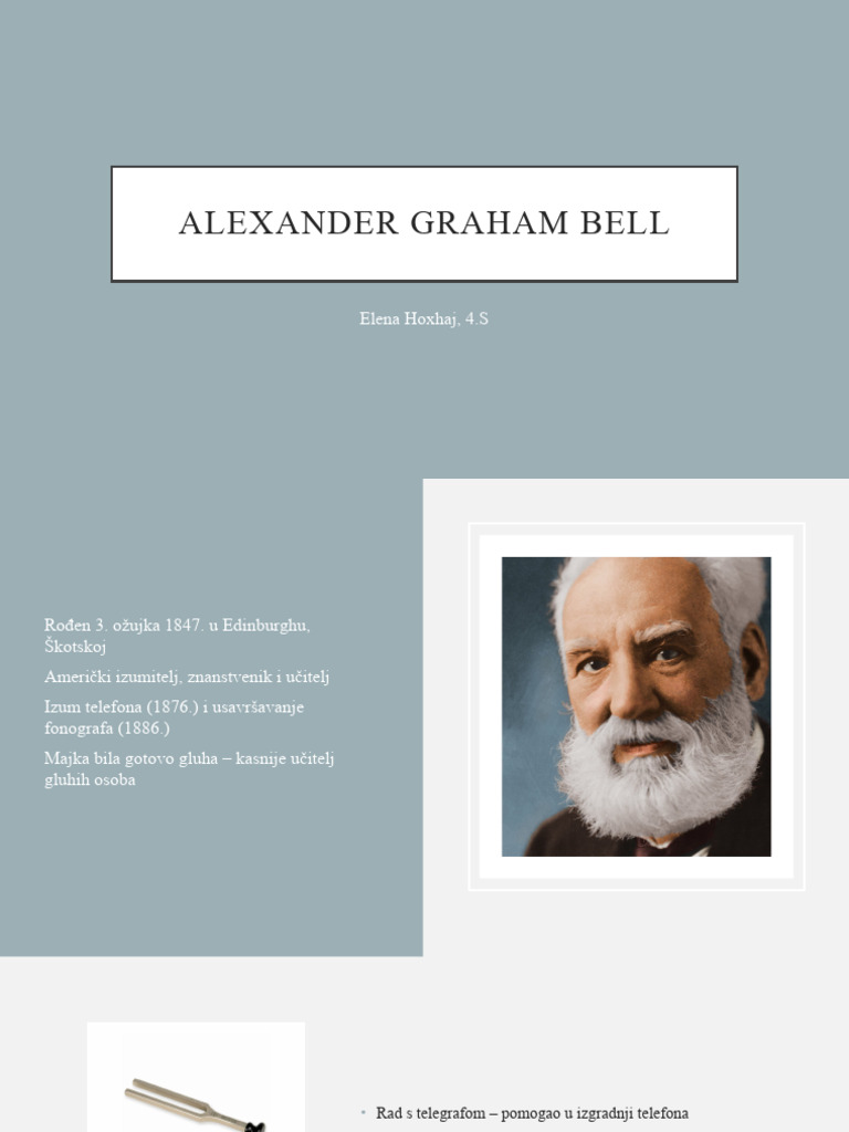 Alexander Graham Bell | PDF