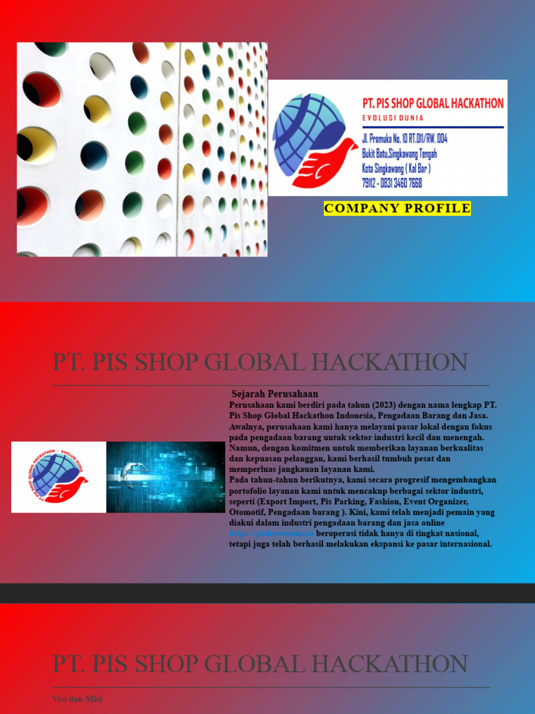 Compro PT PIs Shop Global | PDF