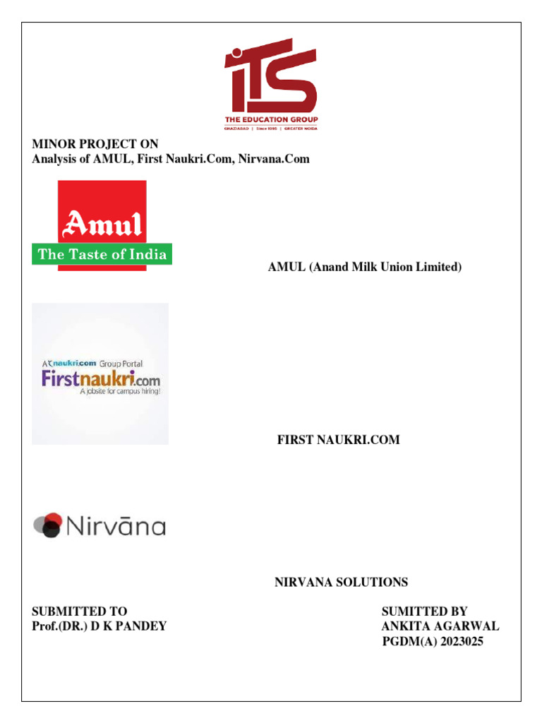 Ankita Agarwal Minor Project - 3nd Trimester | PDF | Usability | Brand