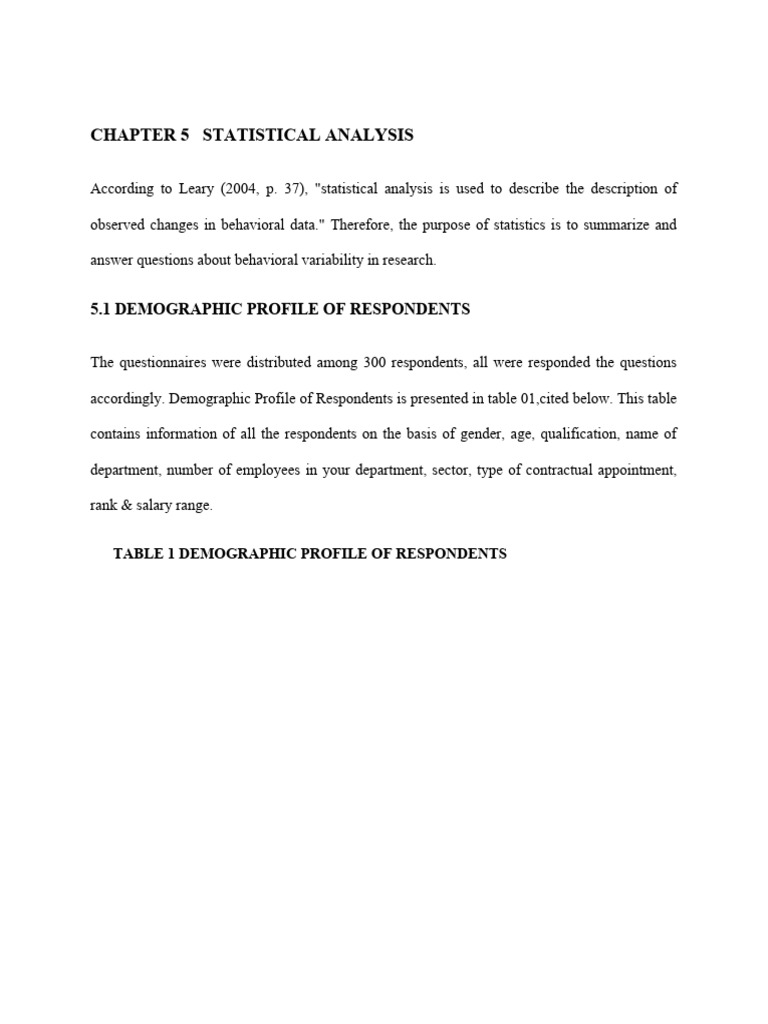 Chapter 5 Statistical Analysis | PDF | Coefficient Of Determination | Factor Analysis