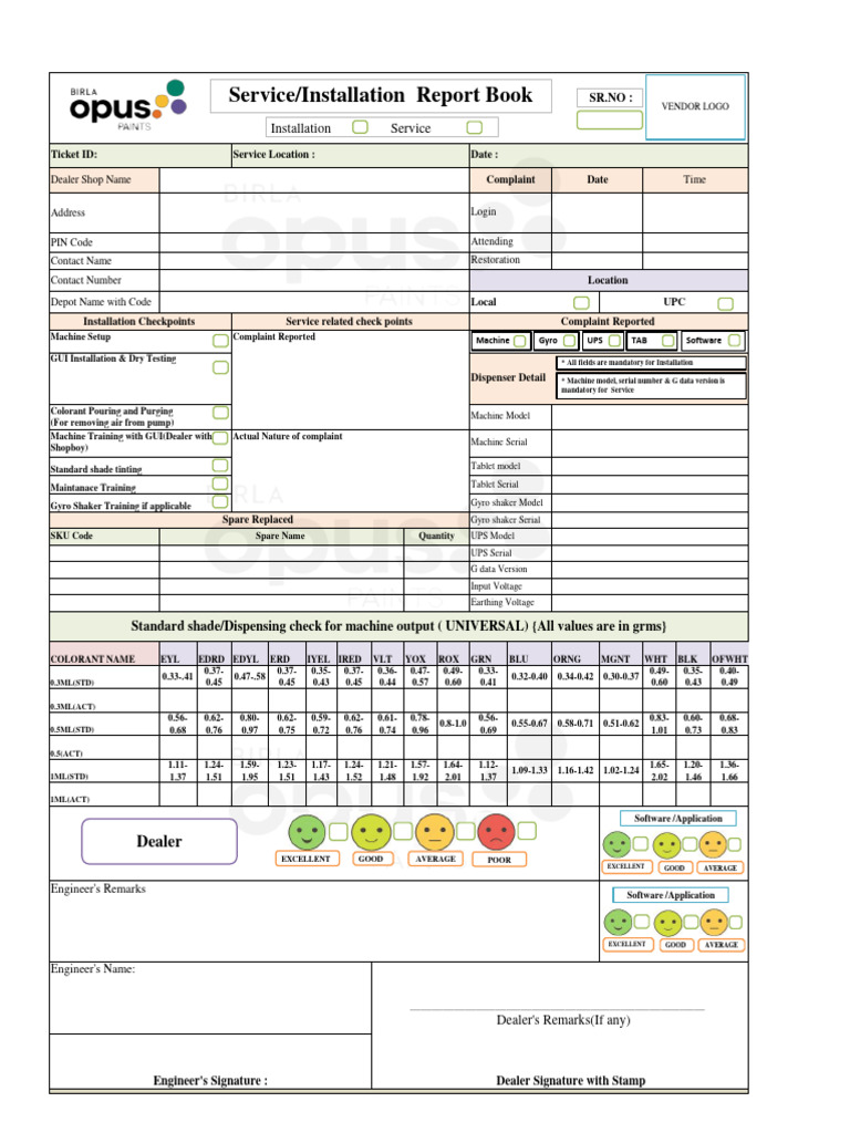 Report Format (Installation & Service) | PDF | Computer Science ...