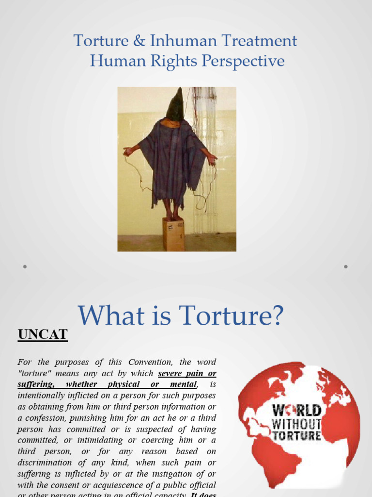 Torture & Inhuman Treatment (Revised) | Download Free PDF | Torture ...