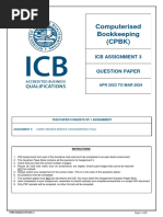 ICB Level 3 Bookkeeping Practice Exam | PDF