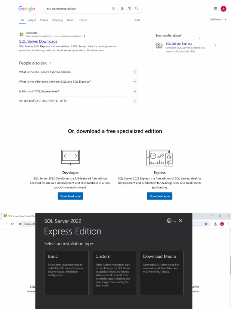 SQL INSTALLATION | PDF