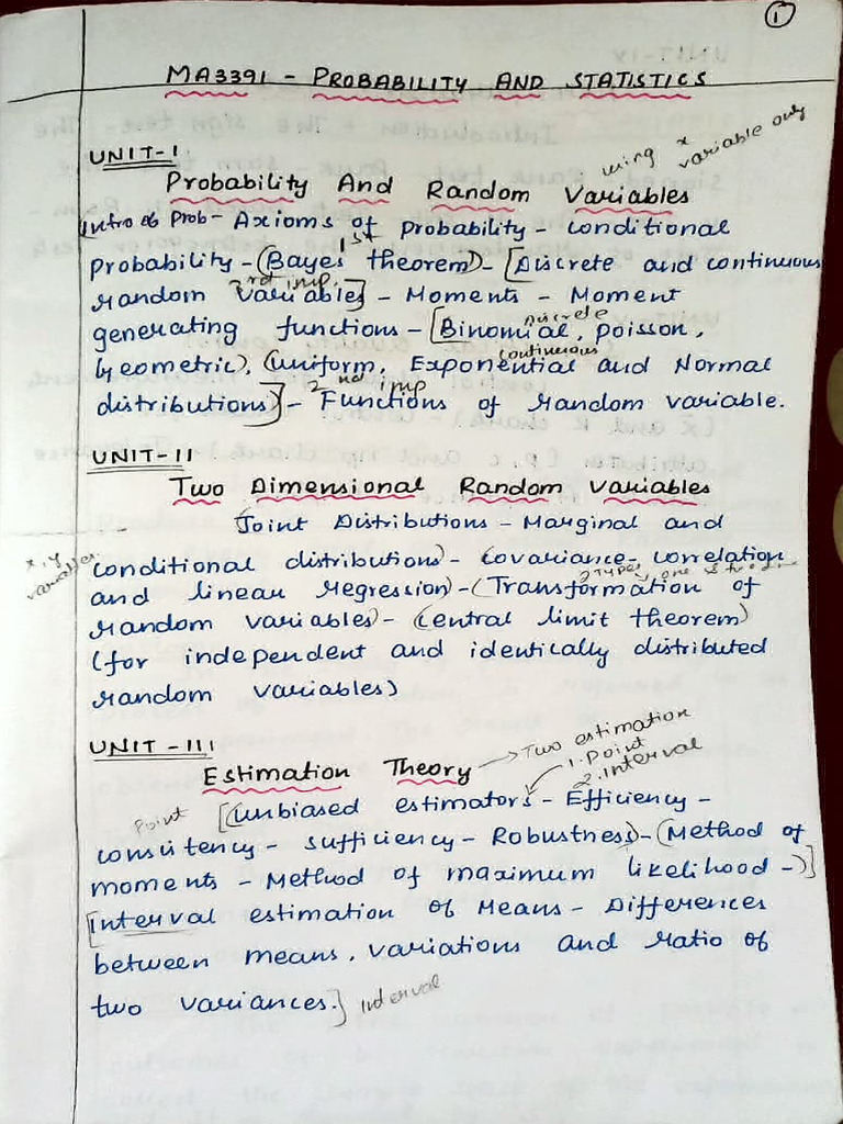 《P&S NOTES♤》 | PDF