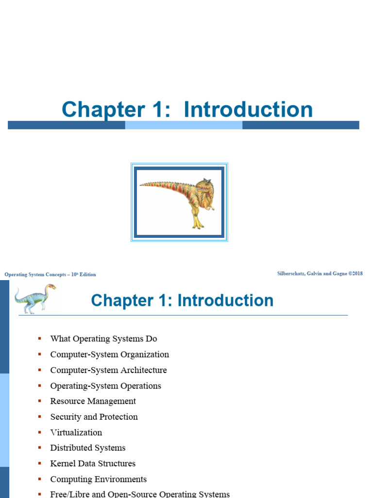 Chapter 1 | Download Free PDF | Operating System | Kernel (Operating System)