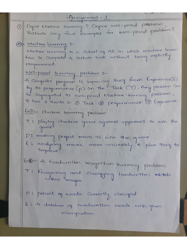 ML Assignment | PDF