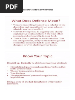 AP Research Oral Defense Questions | PDF