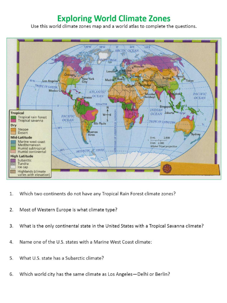 Explorinf Region Climate | PDF