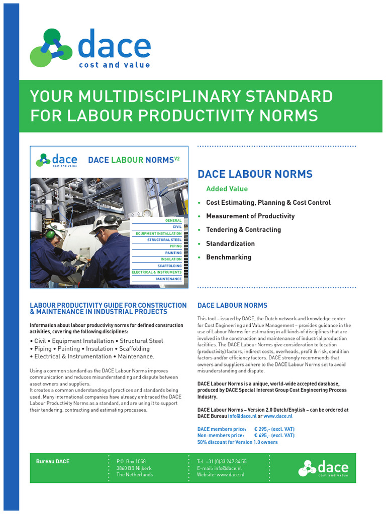 Leaflet DACE Labour Norms | PDF | Business | Economies