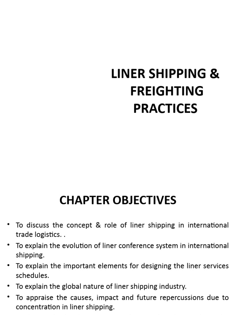 Powerpoint-Slides Chapter 17 | PDF | Cargo | Port