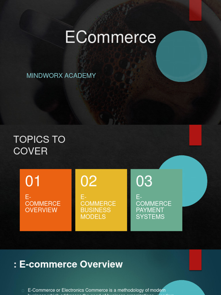Ecommerce Slides | PDF | Electronic Data Interchange | E Commerce