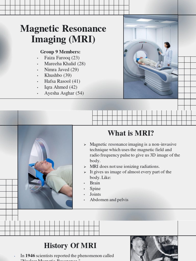MRI ppt-2 | Download Free PDF | Magnetic Resonance Imaging | Medical ...