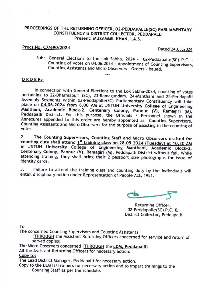 Counting Staff - Orders | Download Free PDF | Government