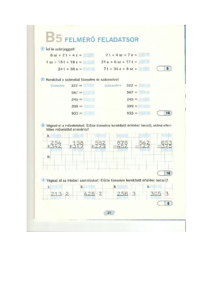3 Oszt Mat Felm | PDF