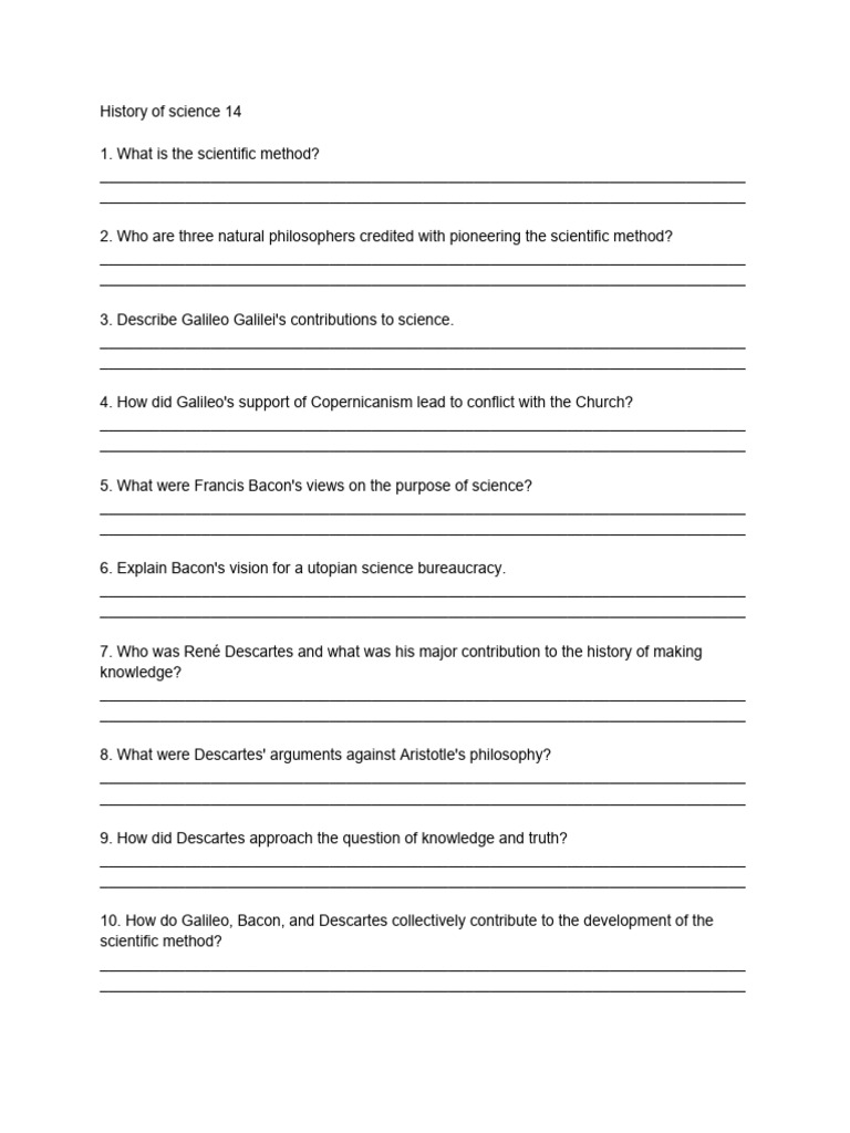 History of Science 14 | PDF