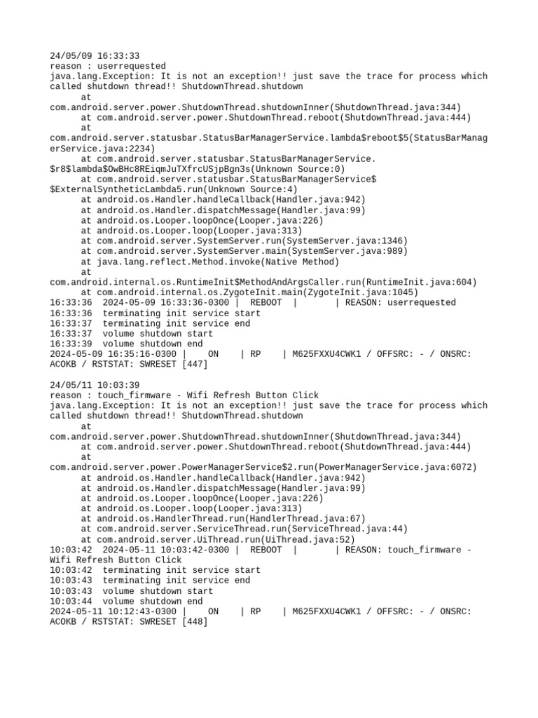 Power Off Reset Reason | PDF | Software Development | Software Engineering