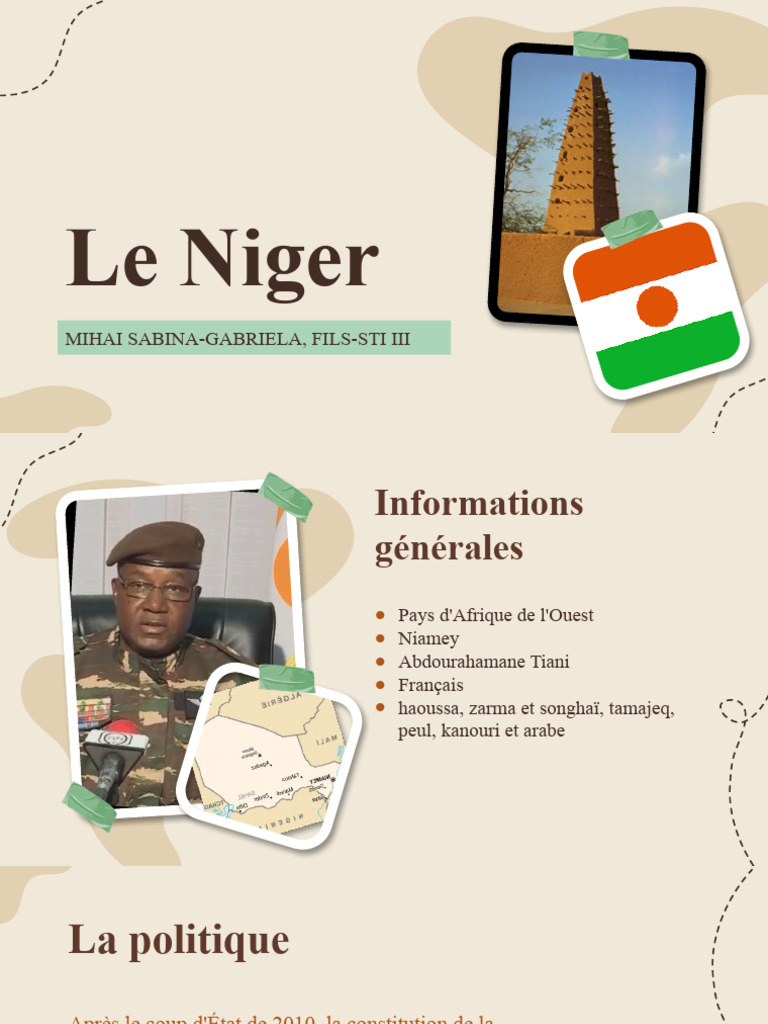 Mihai Sabina - Le Niger | PDF