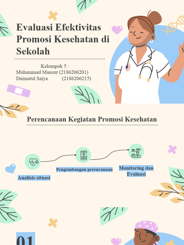 Evaluasi Efektivitas Promkes Di Sekolah | PDF | Karier & Perkembangan | Pengembangan Diri